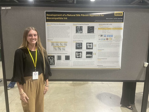UG research assistant presented at national conference. | Mu Lab - The University of Iowa